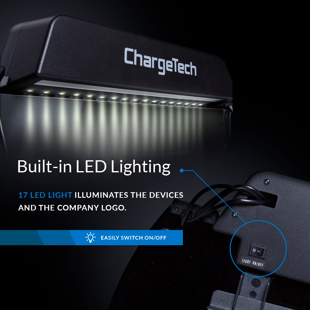 Wall Mount, Floor Stand & Power Strip Charging Stations - Chargetech